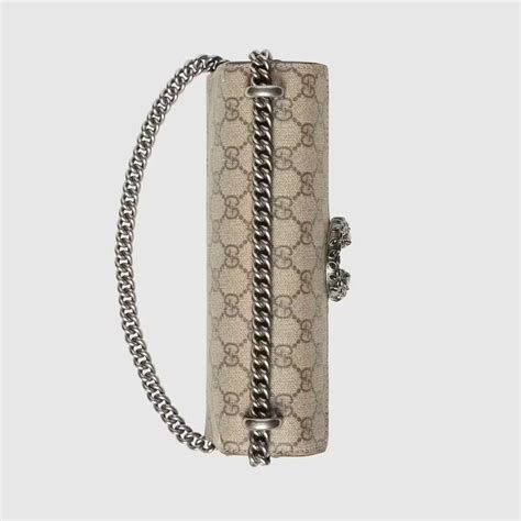 Túi Nữ Gucci Dionysus GG Small Shoulder Bag Beige 499623 92TJN 8677