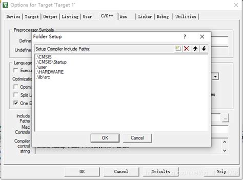 Stm32f0新建工程中的问题解决，cannot Open Source Input File “corecm0h“stm32f0xx