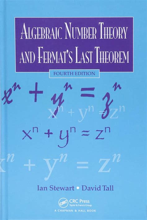 algebraic number theory and fermat s last theorem stewart ian tall