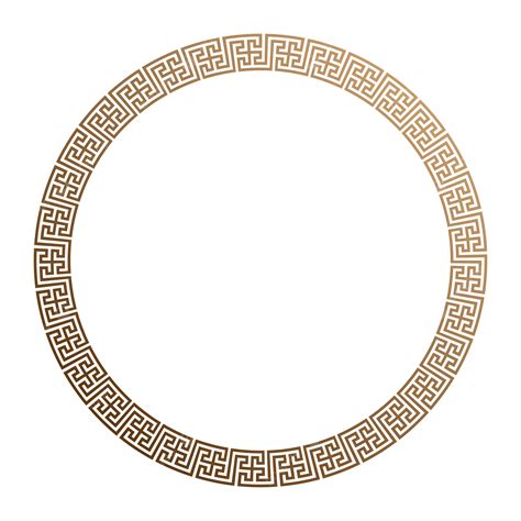 Greek Key Vector Frame Ornamental Greek Key Vector Png And Vector