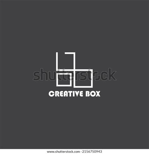 Box Shape Vector Logo Design Company Stock Vector Royalty Free