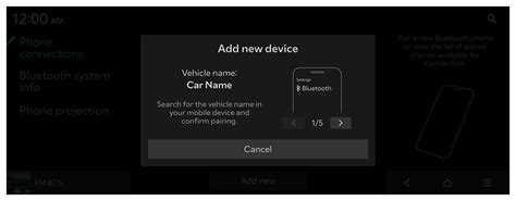 Confirm That The Authentication Code On The Bluetooth Device Screen Matches The Code On The