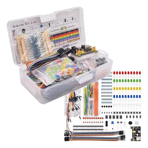 Kit De Componentes Electrónicos Para Arduino Raspberry Pi Envío Gratis