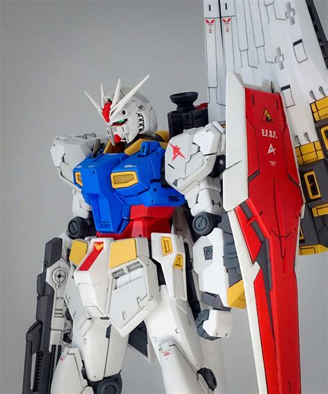 RG νガンダム ファーストカラーVer ケイさんのガンプラ作品GUNSTAガンスタ