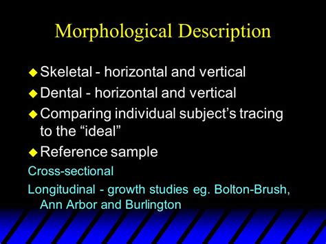 Dentistry Cephalometric Analysis