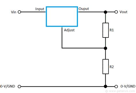 Lm317t Resistor Calculator