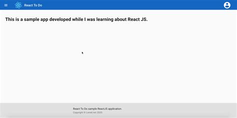 Leniel Maccaferris Blog Creating A Reactjs To Do Application With
