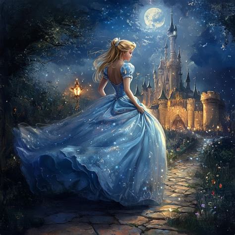 Ai Generated Cinderellas Adventure Takes Her To Other Realms Premium