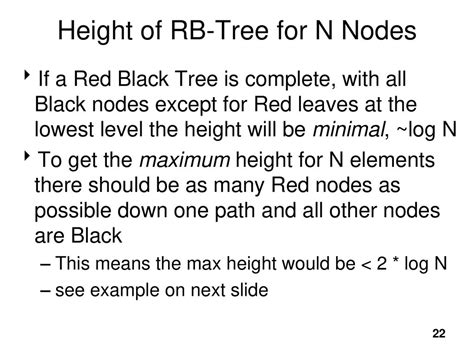 red black trees ppt download