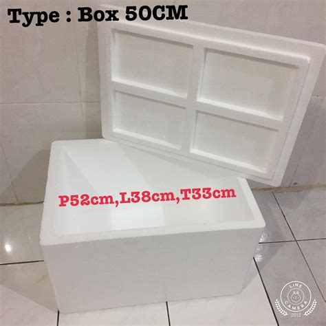 Jual Styrofoam Box 50cm Ice Box Boxseafood Boxbreeding Indonesia Shopee