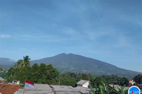 Terjadi Gempa Berkekuatan 4 6 Magnitude Dekat Gunung Salak Getaran