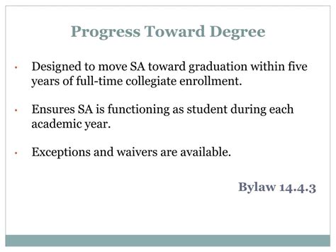 PPT NCAA Division I Introduction To Progress Toward Degree PowerPoint