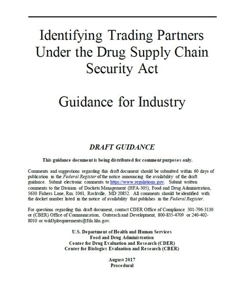 Dscsa Resources Official Drug Supply Chain Guidance