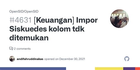 Keuangan Impor Siskuedes Kolom Tdk Ditemukan · Issue 4631 · Opensid