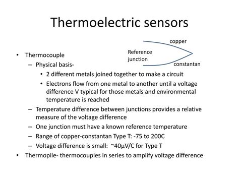 PPT Thermoelectric Sensors PowerPoint Presentation Free Download ID