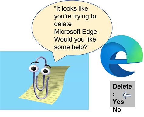 It Looks Like Your Trying To Delete Microsoft Edge R