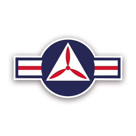 United States Air Force Usaf Civil Air Patrol Roundel Sticker Decal