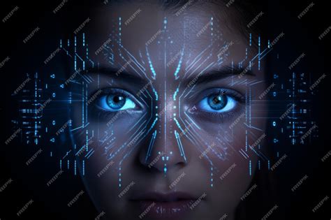 Premium Ai Image Biometric Authentication Solutions Beautiful Illustration Picture Generative Ai