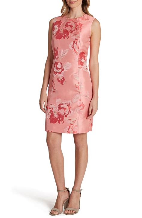 Tahari Floral Jacquard Sheath Dress And Jacket Nordstrom
