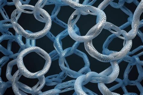 Premium Photo Blockchain Link Sign 3d Chain Link Grid Two Torus Block Chain Crypto Currency