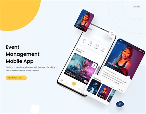 Festful Event Management Mobile App On Behance