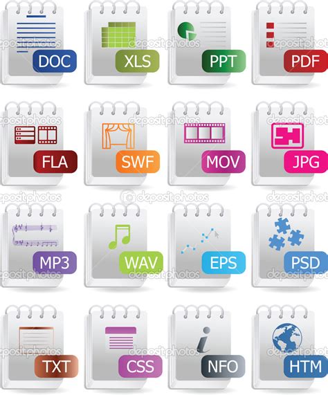 14 icon for file types xp images file extension icon windows