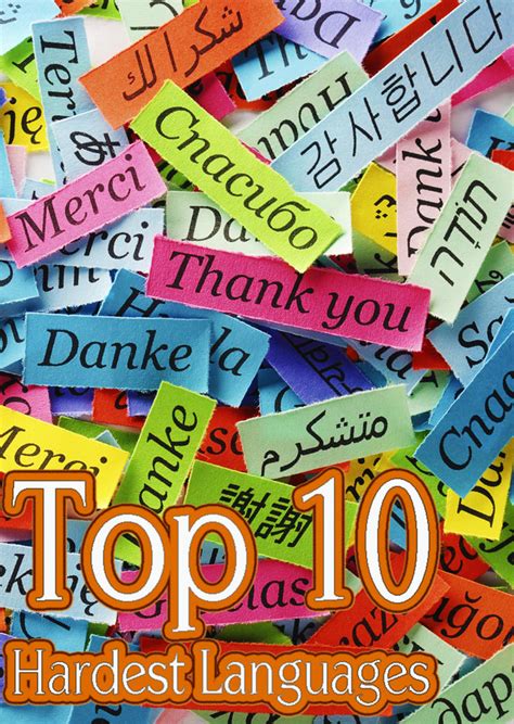 Quiet Cornertop 10 Hardest Languages To Learn Quiet Corner