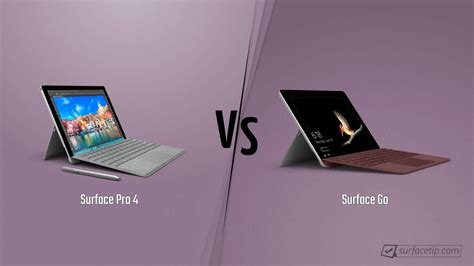 Surface Pro Vs Surface Go Detailed Specs Comparison
