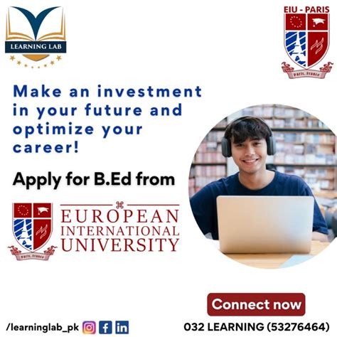 Learning Lab Pk On Linkedin Bed Eiu Learninglab Onlinelearning Onlineeducation Opportunity…