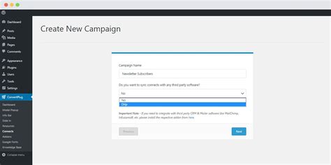how to integrate convertplug with drip documentation