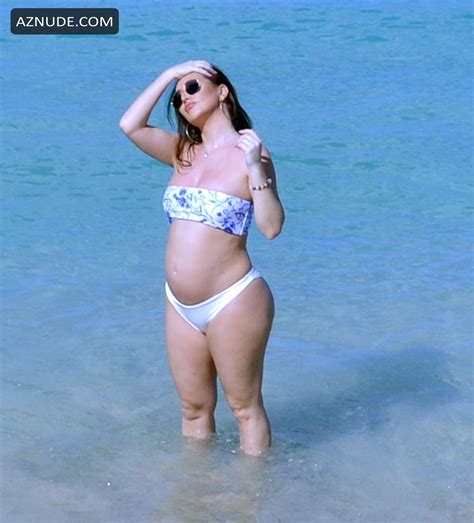 Lauryn Goodman Sexy In The Caribbean Sunshine Of Barbados AZNude