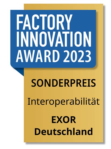 Iot Plattform Corvina Powered By Exor Ausgezeichnet Exor Deutschland
