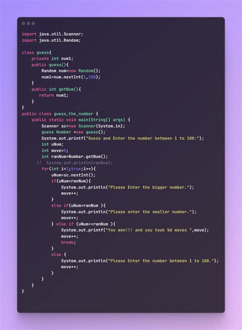 Deepak Patel On Linkedin Java Program Guess The Number
