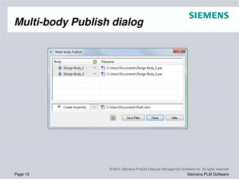 Ppt Solid Edge St6 Training Multi Body Modeling Powerpoint