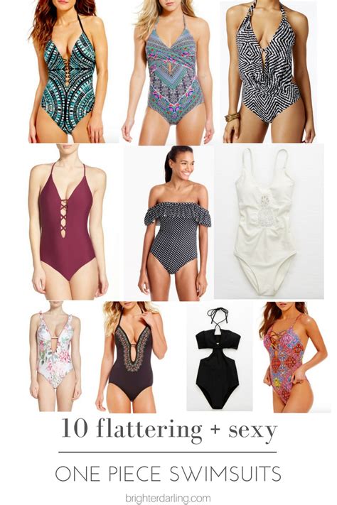 10 Flattering Yet Sexy One Piece Swimsuits Brighter Darling