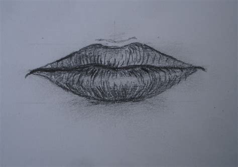 Как нарисовать губы плоские 81 фото