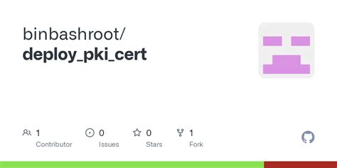 Github Binbashrootdeploypkicert