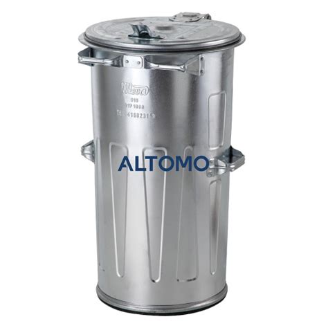 Метална кофа за боклук 110 литра Metal 110 Altomo Bg