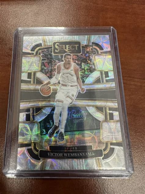 2023 24 Panini Select Victor Wembanyama Spurs Rookie Scope Prizm