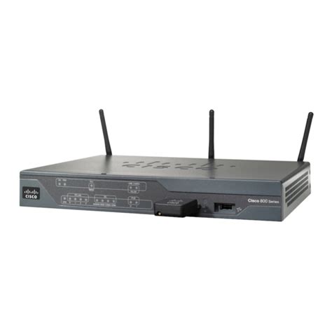 Cisco 881 Datasheet Pdf Download Manualslib