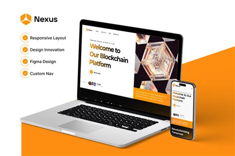 Blockchain Platform Webmobile Figma