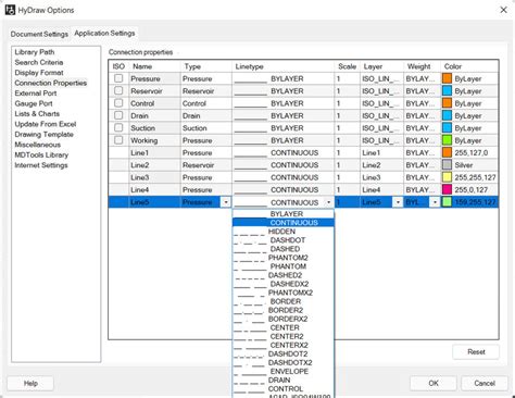 Connection Properties Tab