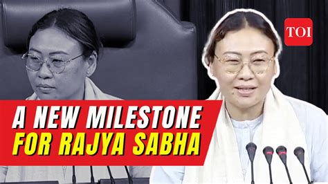 Nagalands Phangnon Konyak Becomes First Woman Mp From State To Preside