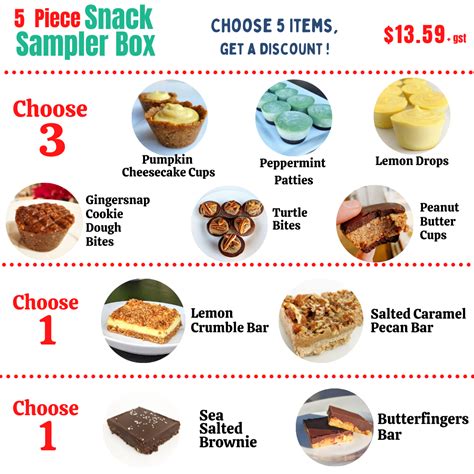 Snack Sampler Boxes Available For Drop In Gratify Health