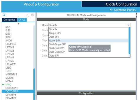 Stm32cubeide 1190 Problem Migrating Octospi2 St