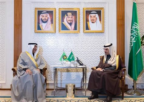 Saudi Fm Gcc Secretary General Discuss Gulf Developments