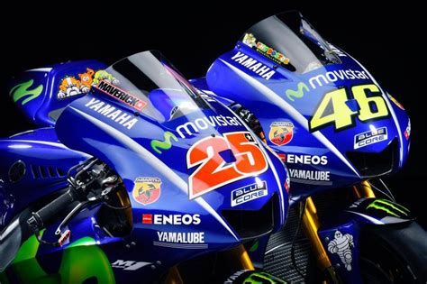 2017 Yamaha MotoGP Rider Lineup YZR M1 Race Bike S Livery Revealed