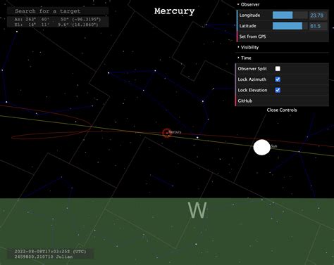 Orbits Js Javascript Library For Positional Astronomy