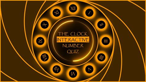 Free Analog Clock Quiz Interactive Game Template Slidechef