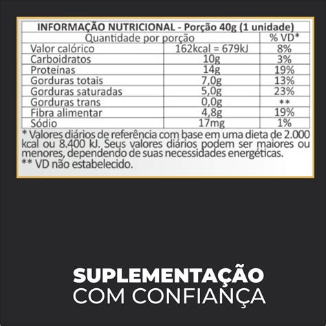 Barra De Proteína Sabor Brigadeiro Empório Base Forte